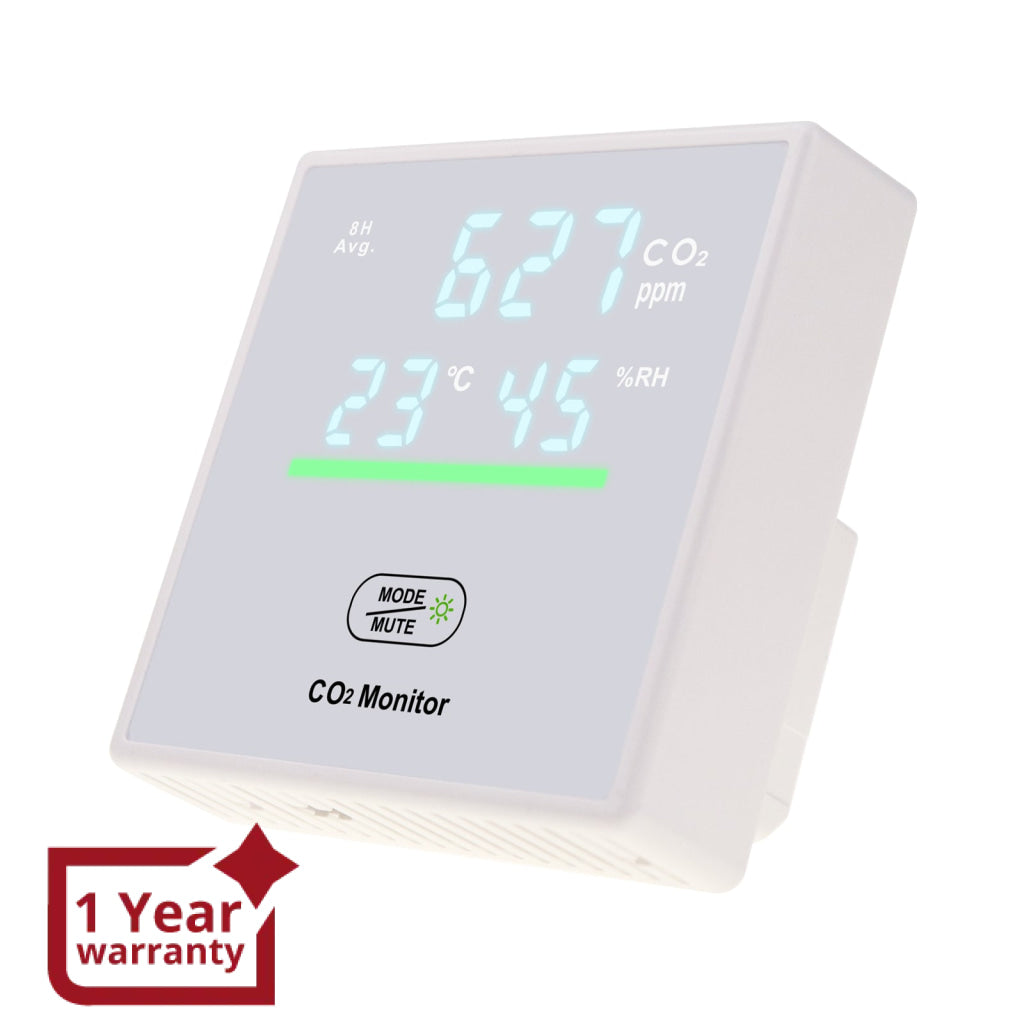 7730 Smart CO2 Carbon Dioxide Indoor Air Quality Monitor Temperature ...