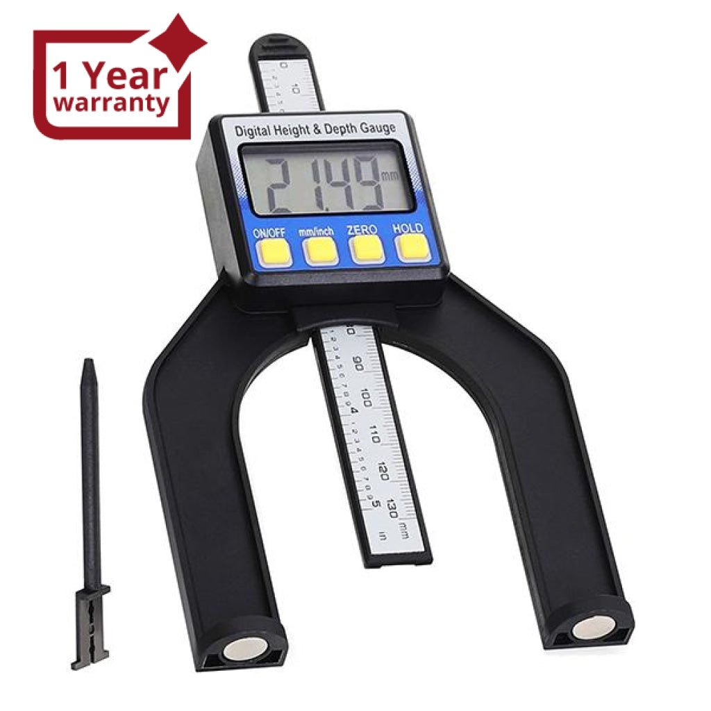 6-043R Mini Digital Height & Depth Gauge 0-80mm Range with Magnetic ...
