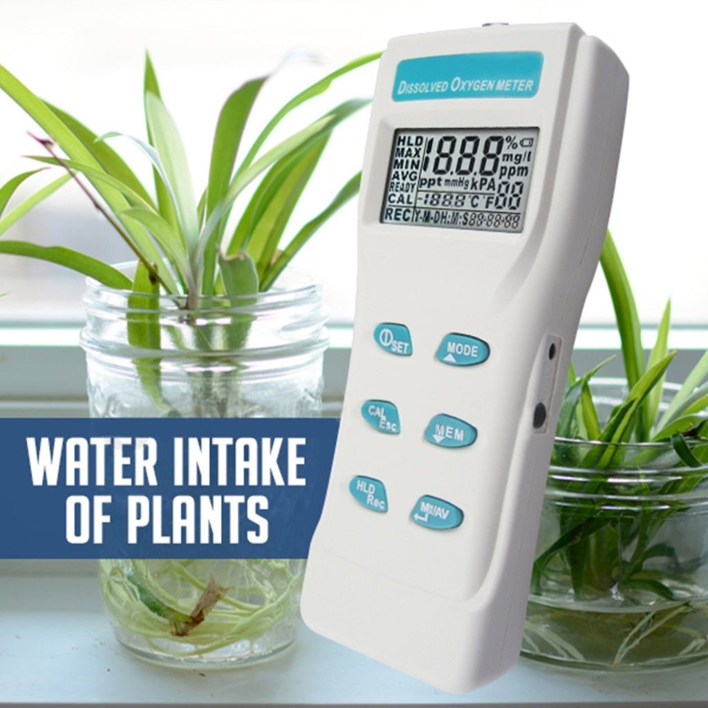 8403 Professional Digital Large LCD Dissolved Oxygen DO Meter Tester ...