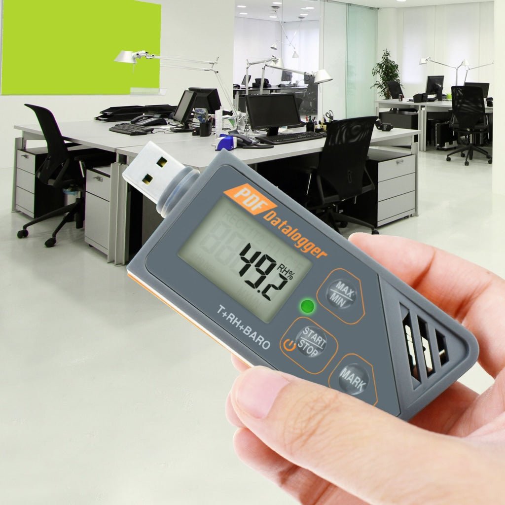 88163 Digital Waterproof USB Datalogger Humidity Temperature and ...