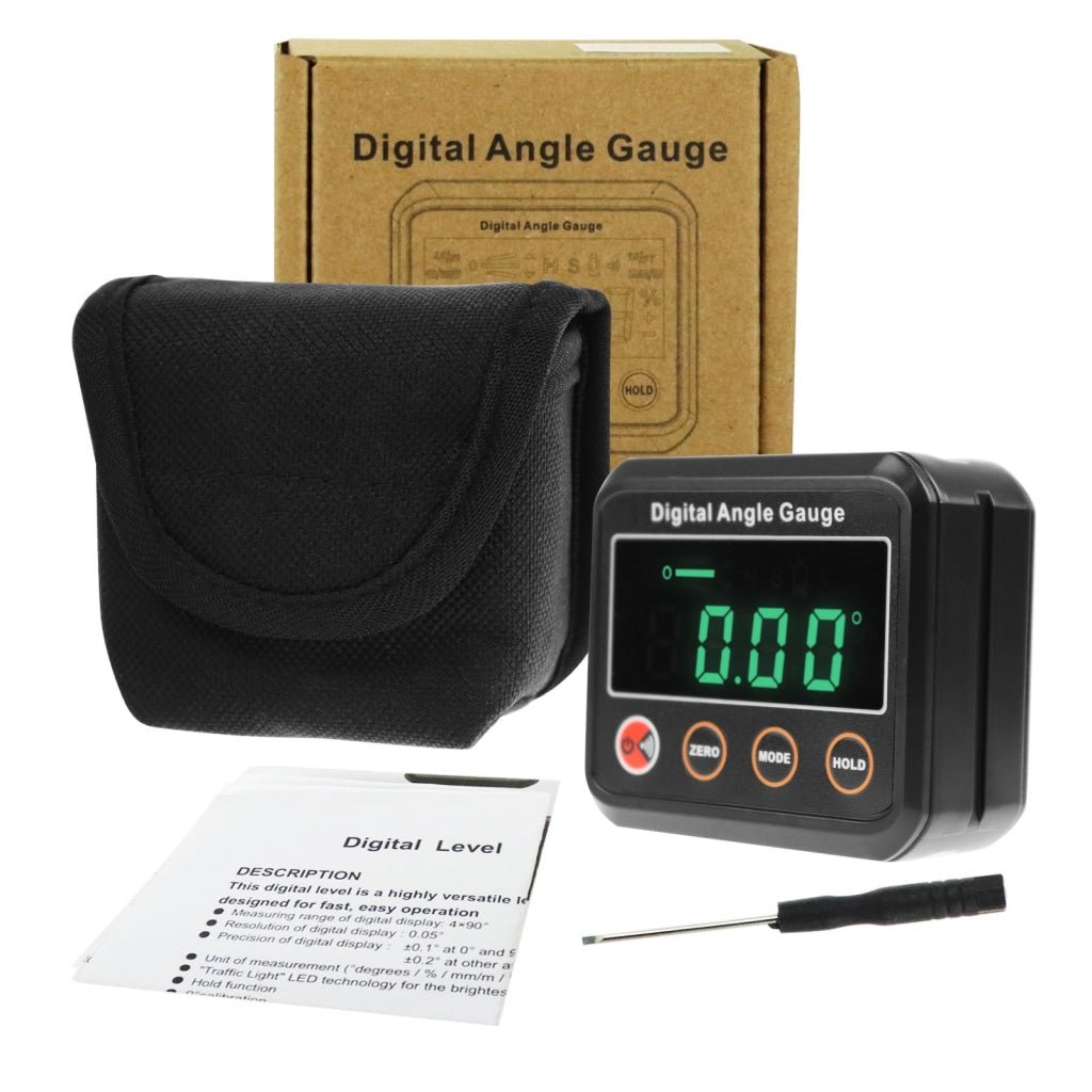 AGF-320 Digital Angle Gauge Electronic Protractor with Magnetic Base V ...