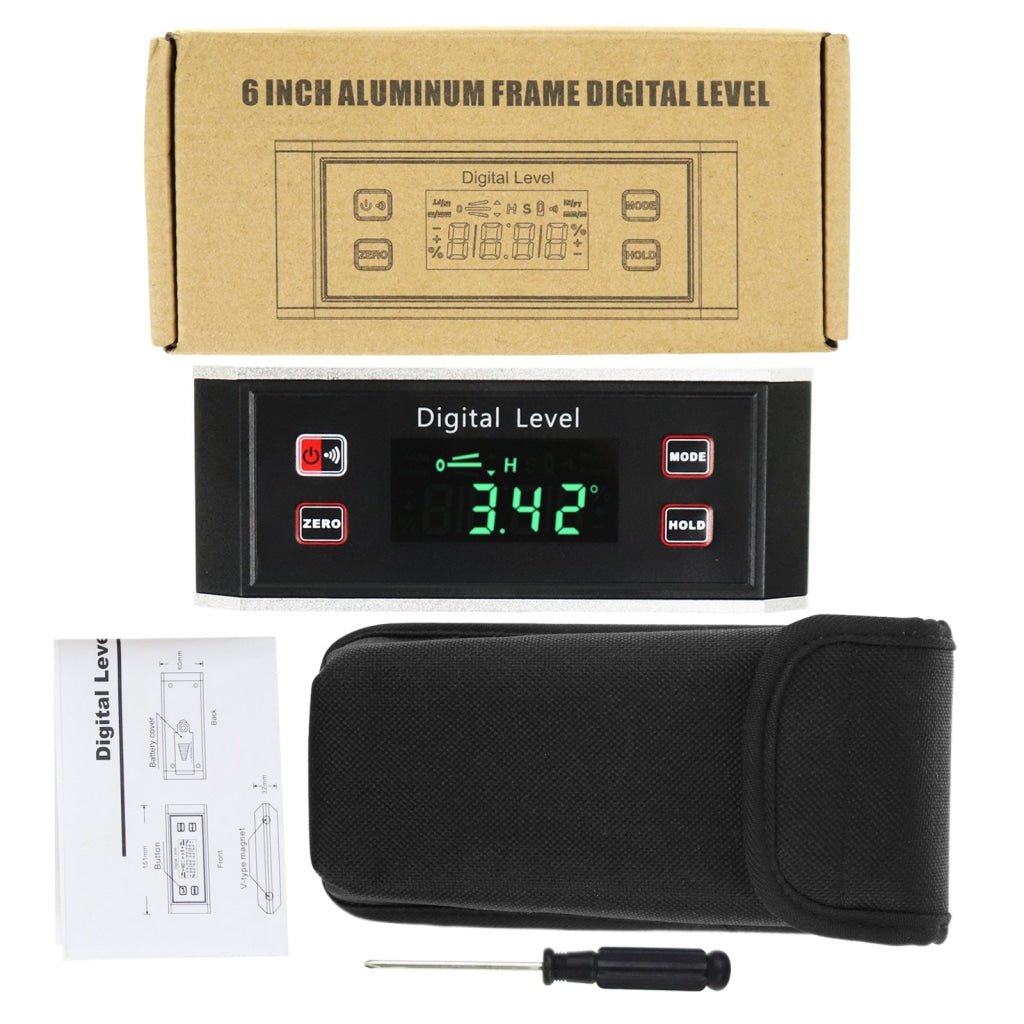 AGF-322 Digital Electronic Inclinometer Angle Finder Waterproof IP65 ...