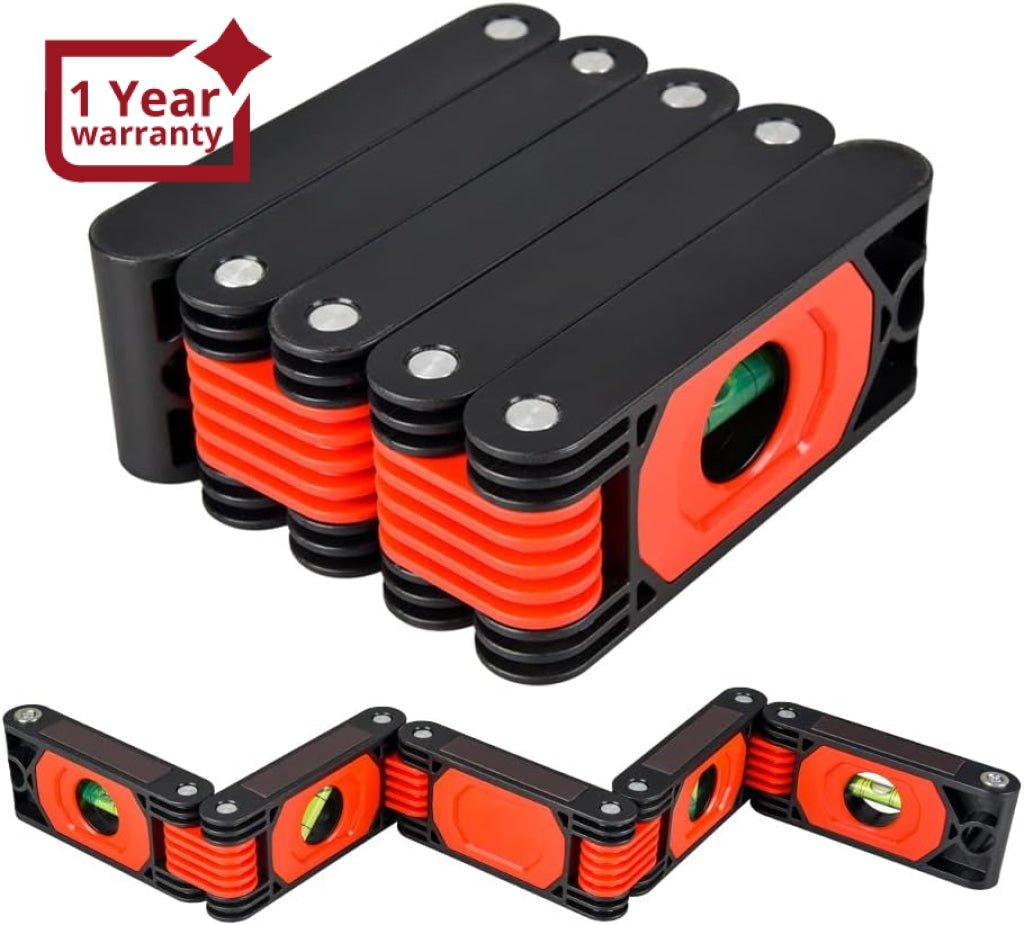 AGF-365 Multi-function Foldable Level Angle Finder with 4 Bubble Levels ...