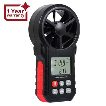 VA-8020 Anemometer Thermometer, Air Speed Temperature °C / °F HVAC Dual ...