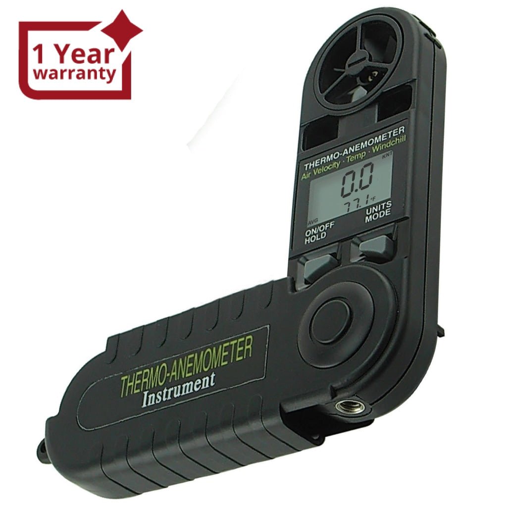 AZ8908 Pocket Thermo Anemometer Temperature Windchill Air Velocity ...