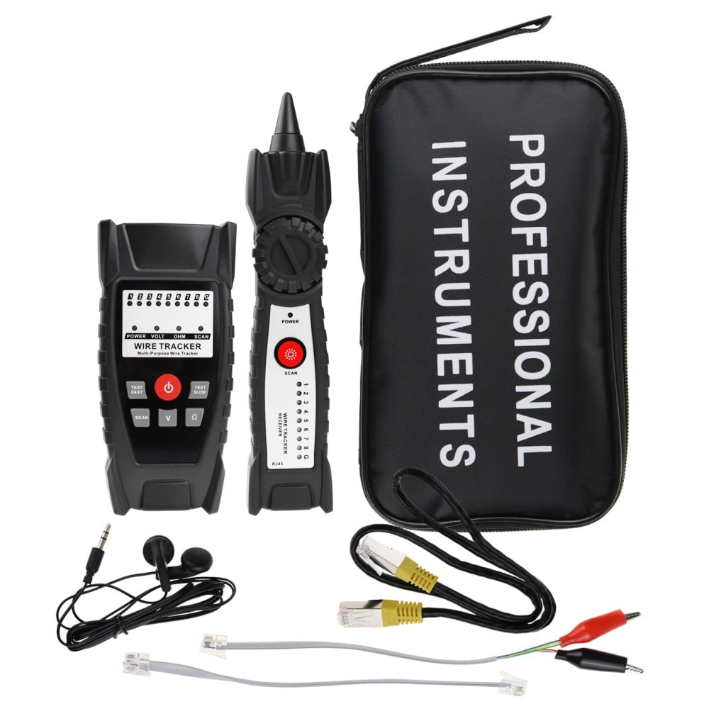 CAB-349 Network Cable Tester Cable Tracer Wire Tracker Professional ...