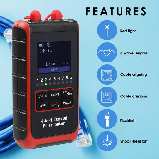 N03NF-308 Multipurpose Network Cable Tracker Tester 5E 6E Telephone ...