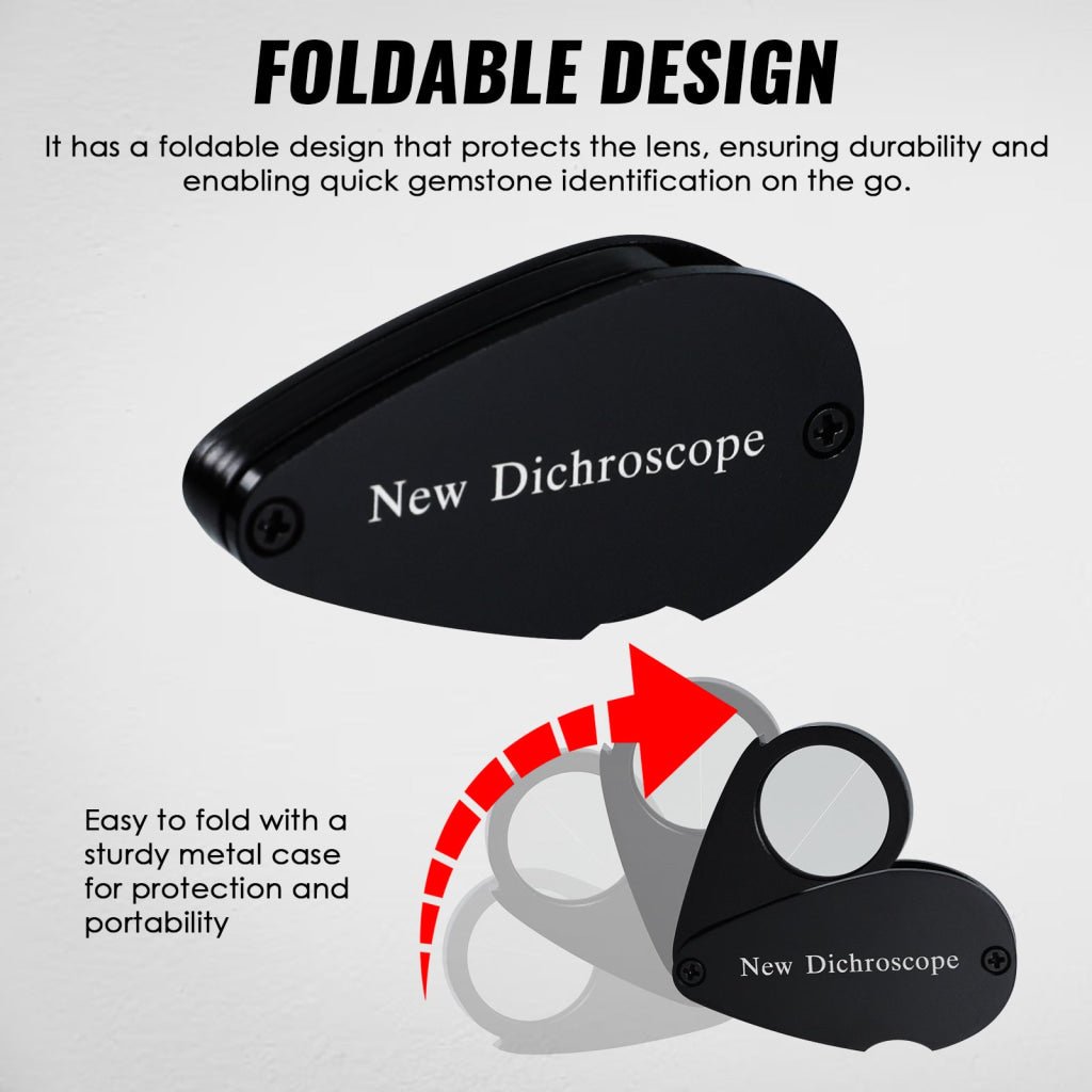 CLMG-7209 Foldaway Dichroscope Gemstone Jewelry Testing Tool ...