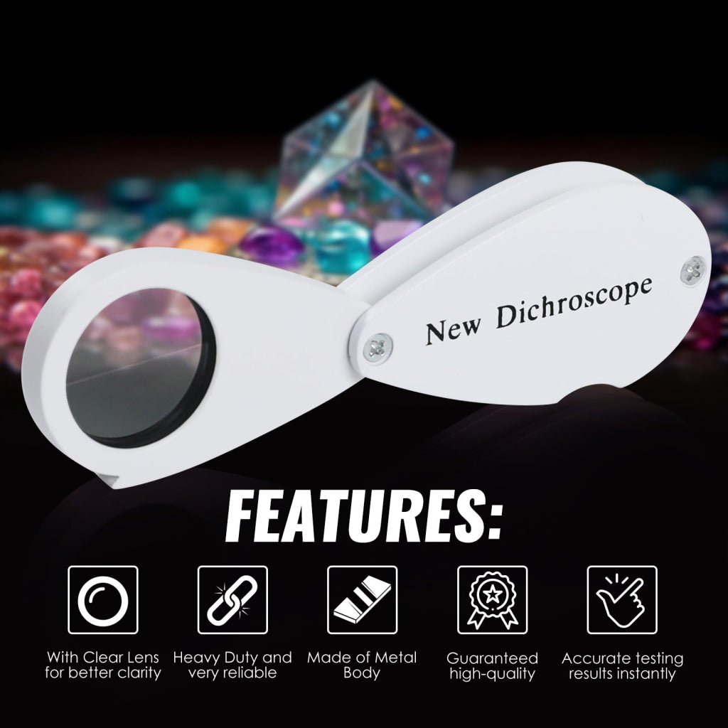 CLMG-7209 Foldaway Dichroscope Gemstone Jewelry Testing Tool ...