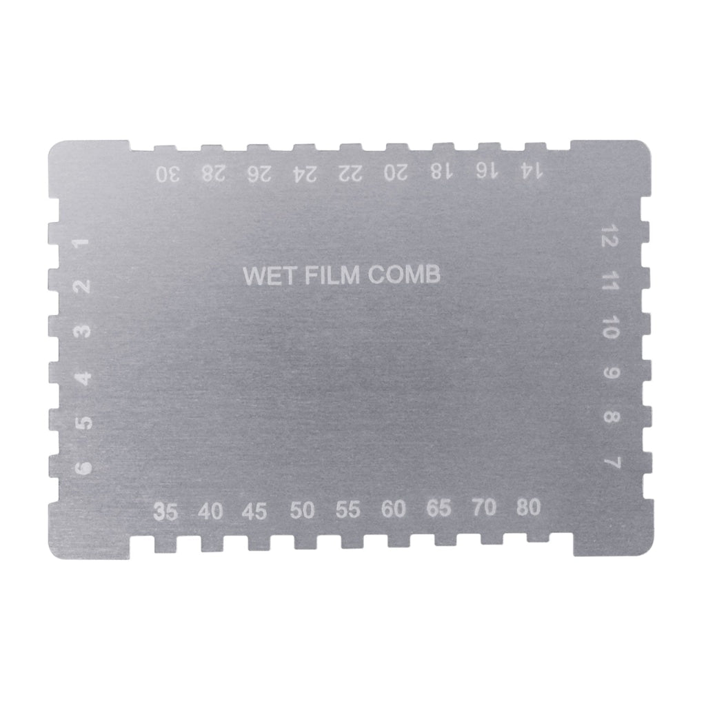 CM-2000 Wet Film Combs 25~2032µm Microns Micrometer / 1~80 Mil Dual ...