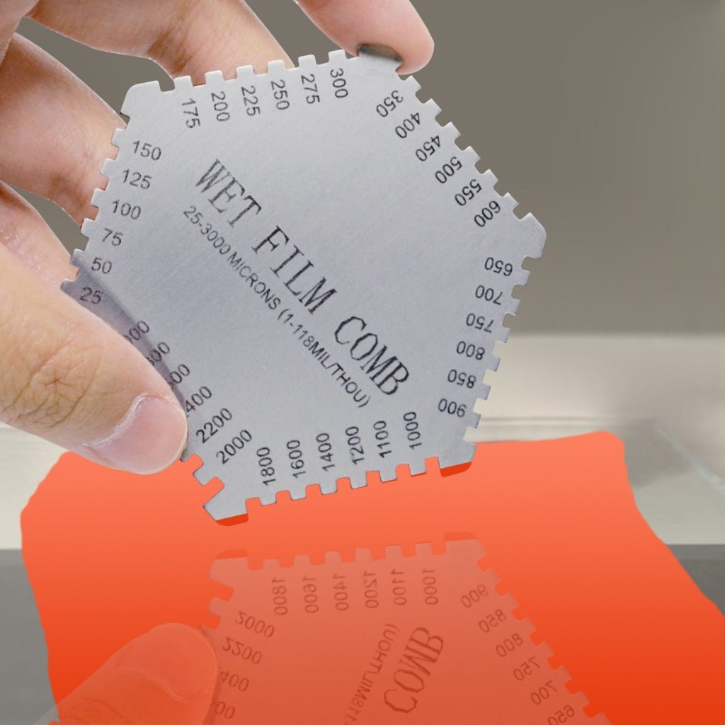 CM-8000 Wet Film Combs 25~3000µm Microns Micrometer / 1~118 Mil Dual ...
