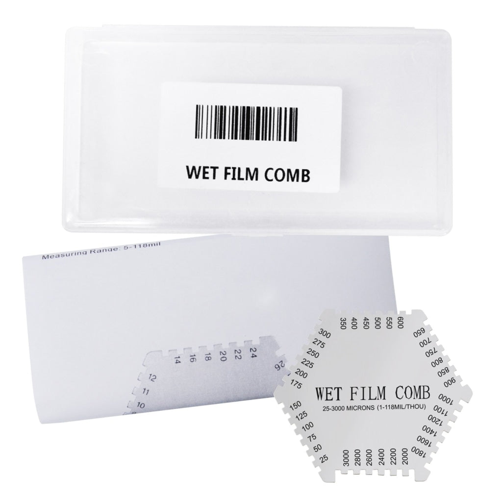 CM-8000 Wet Film Combs 25~3000µm Microns Micrometer / 1~118 Mil Dual ...