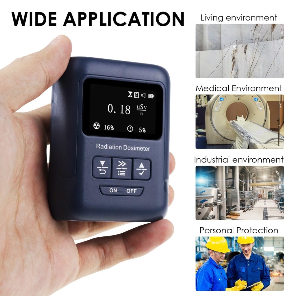 GAM-330 Radiation Dosimeter Nuclear Medical Beta Gamma X Ray Detector ...