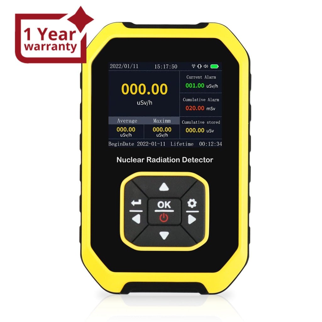 GAM-391 Geiger Counter Nuclear Radiation Detector Handheld Dosimeter ...