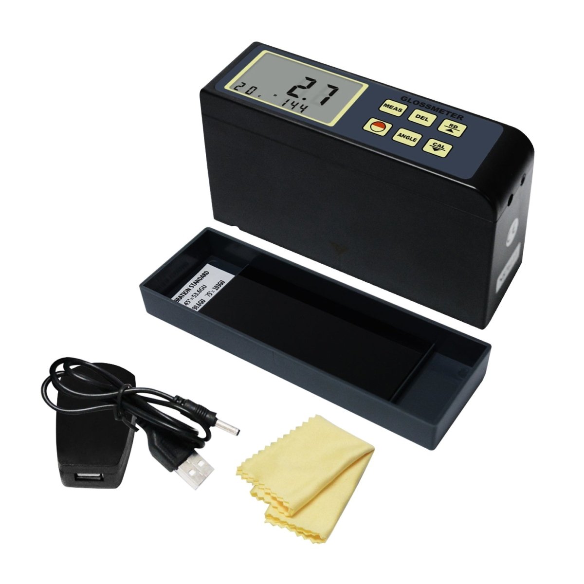 GM-247 Gloss Surface Reflection 0.1-200 GU Tester Meter 20° 45° 75 ...