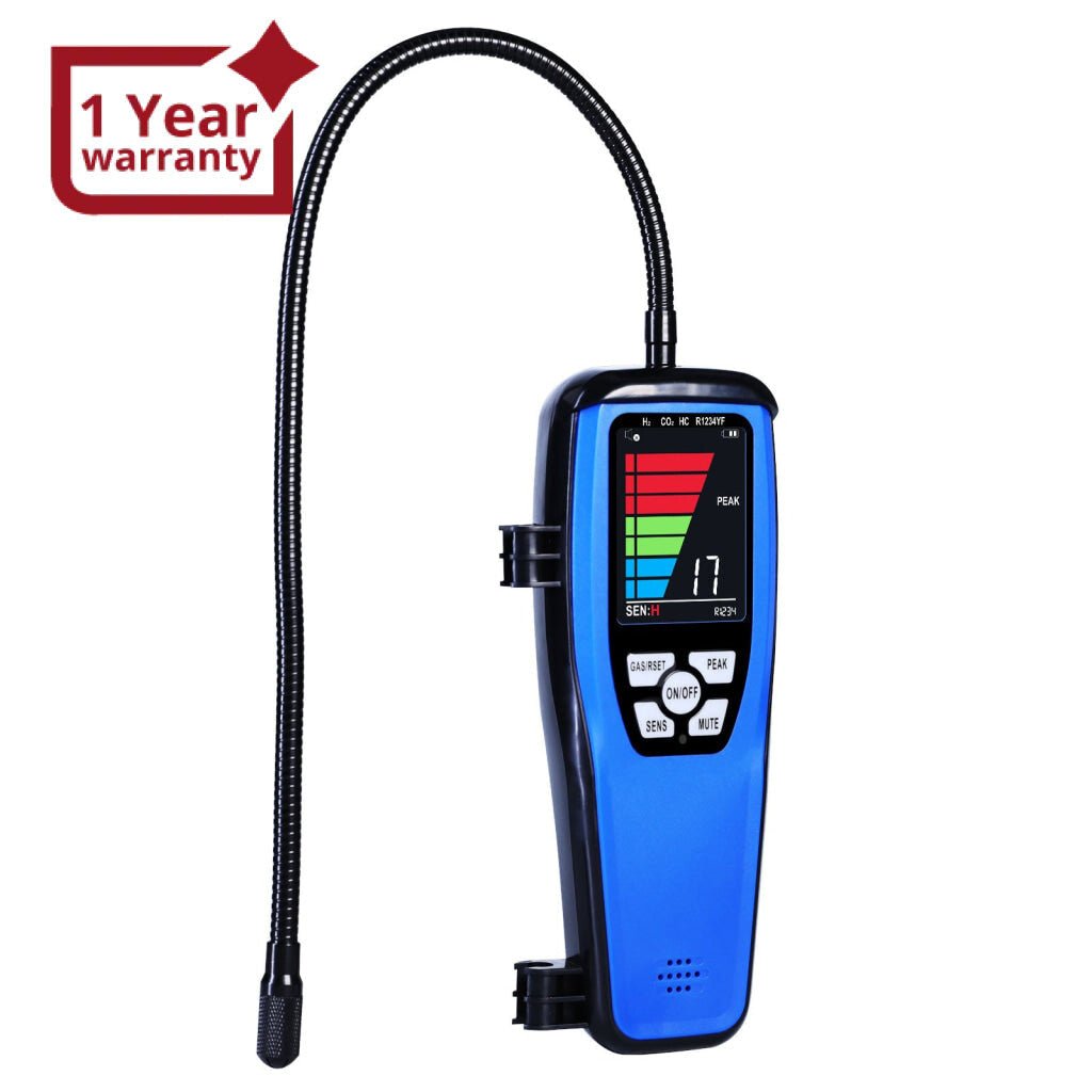 LKD-432 Refrigerant Leak Detector Handheld 17-inch Gooseneck Probe ...