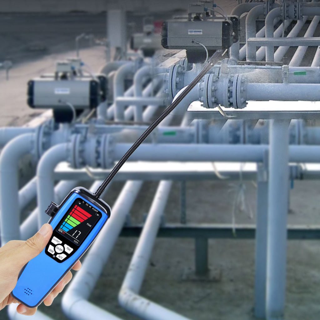 LKD-432 Refrigerant Leak Detector Handheld 17-inch Gooseneck Probe ...