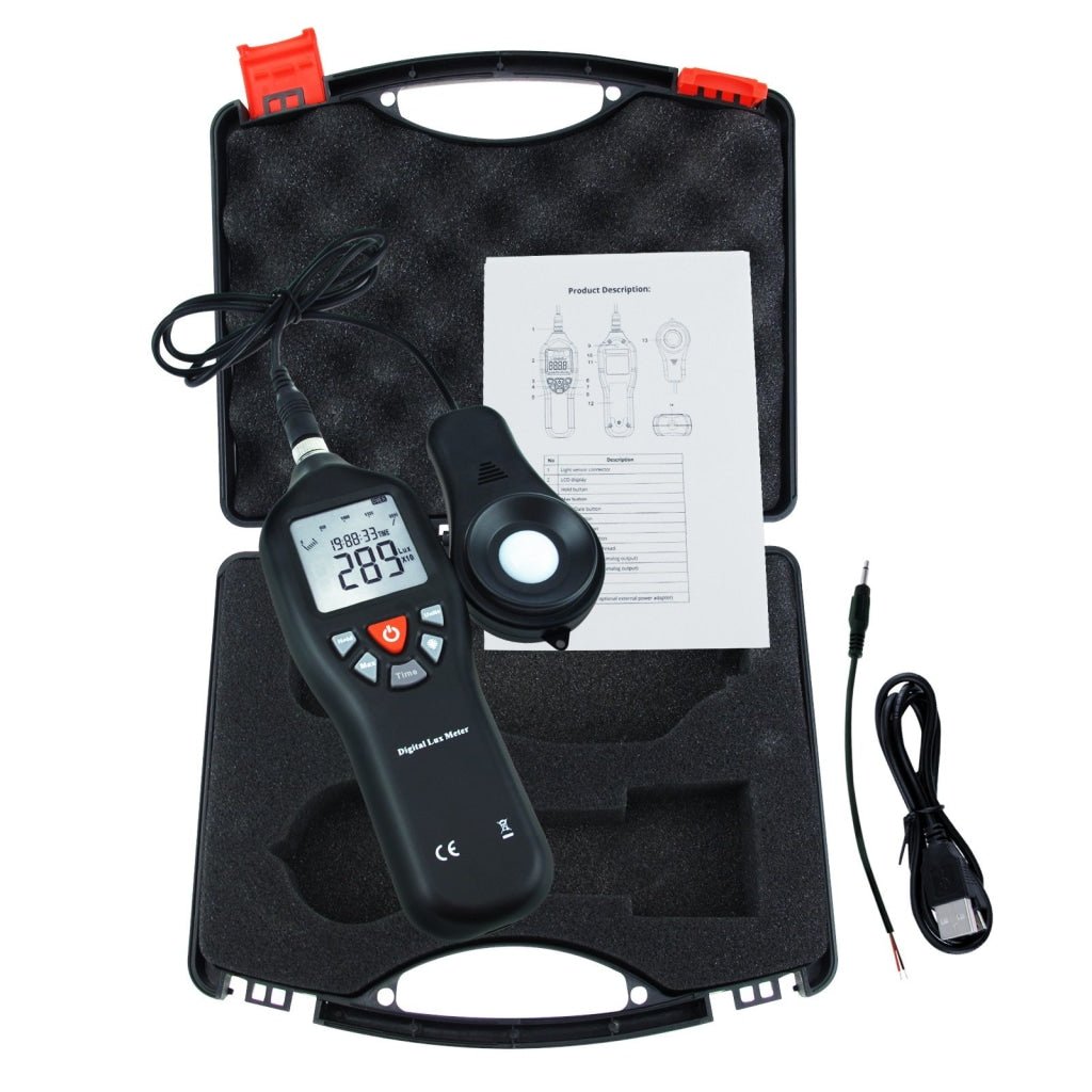 LUX-28 Digital Light Lux Meter Instrument Measurement Range 0 to ...