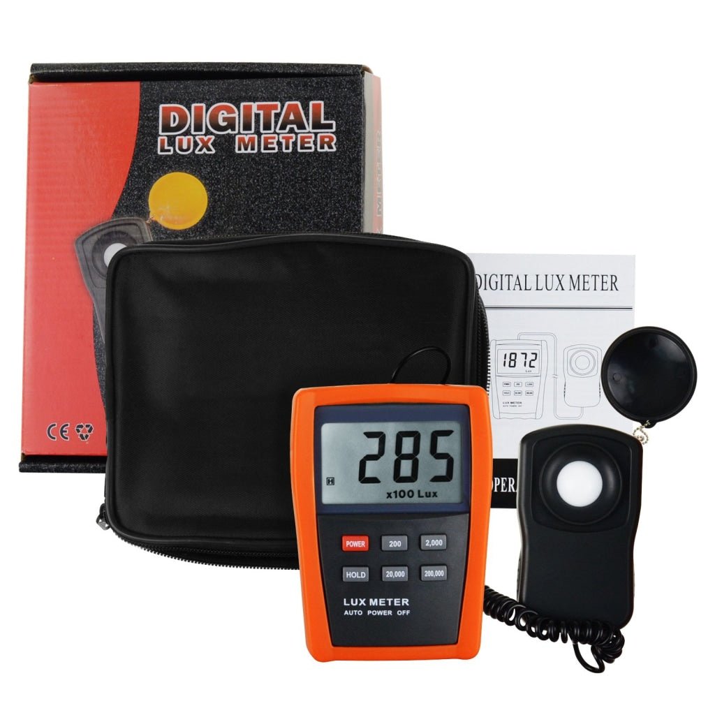 LX-1332B Professional Digital Lux/ Light Level Meter 1~200,000 Lux ...