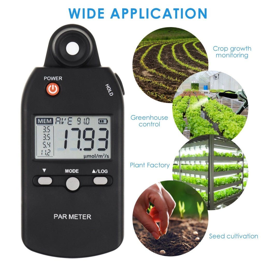 PAR-355 Light PAR Meter Advanced Quantum Sensor Measure Grow Light ...