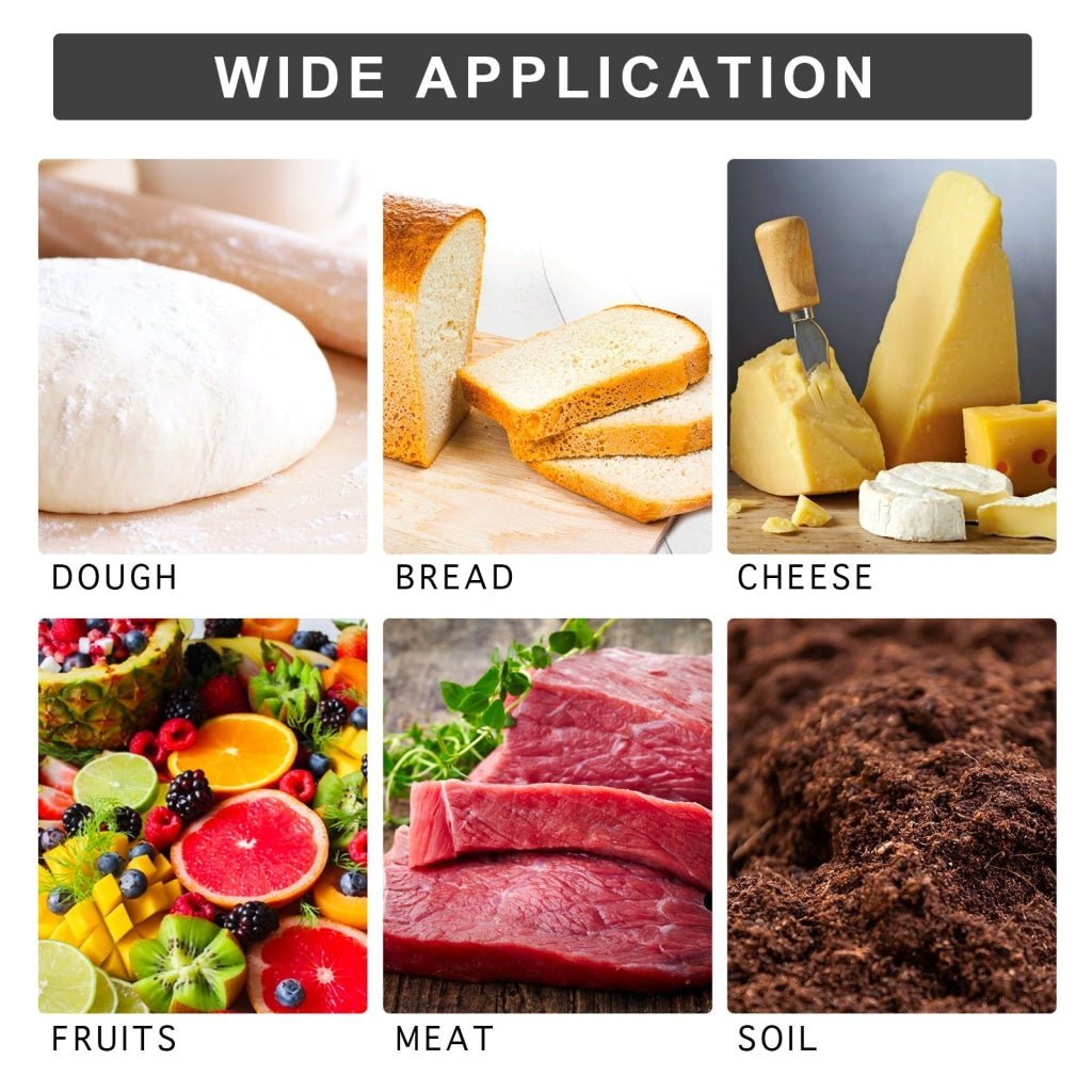 PH-08 Digital Food PH Soil Meter w/ Temperature Measure Acidity Tester ...