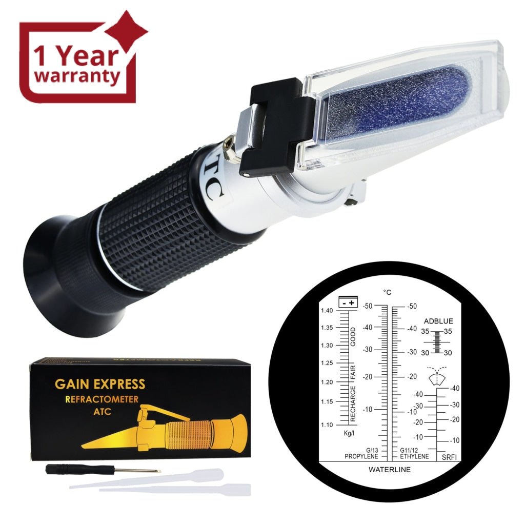 REA-503abATC 6-in-1 Automotive Car Refractometer ATC for Adblue ...