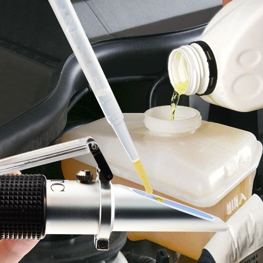 REA-503abATC 6-in-1 Automotive Car Refractometer ATC for Adblue ...