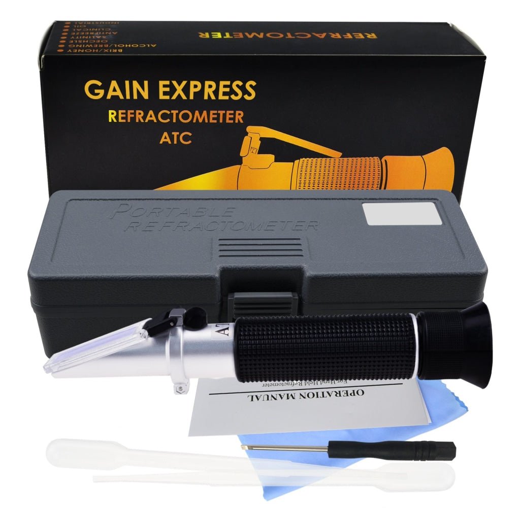 REC-300ATC Pet Clinical Refractometer with ATC, Tri-Scale Serum ...