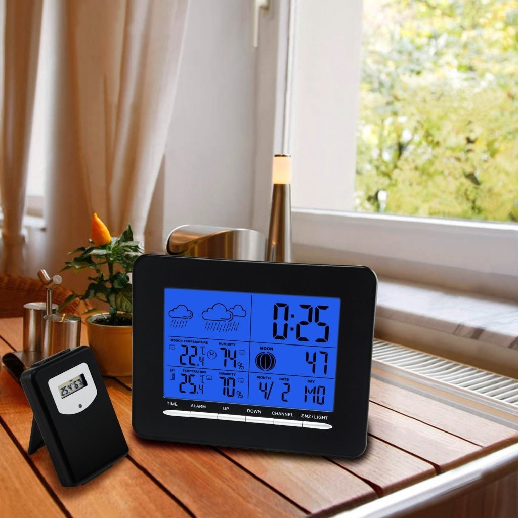 S08S3318BL_1S Digital Indoor/Outdoor Wireless Weather Station ...