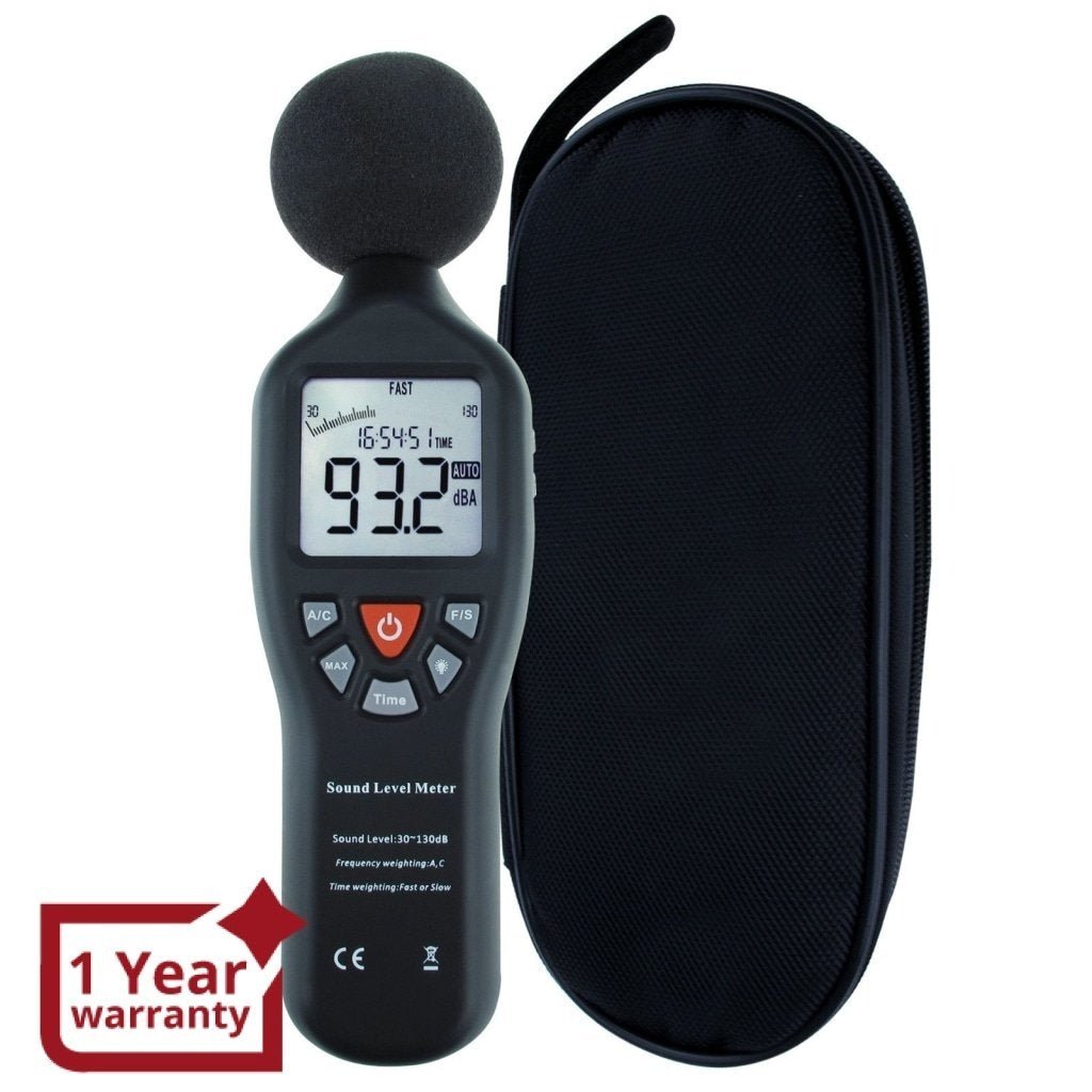 SLM-24 Professional Sound Level Meter with Backlit Display High ...