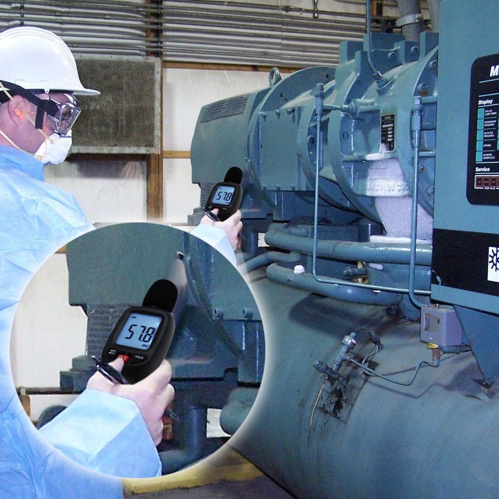 SLM-267 Decibel Meter Sound Level Tester 30~130dBA Noise Volume ...