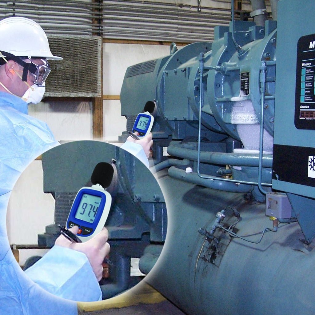 SLM-30 Professional Digital Sound Level Meter, 30~130dBA, A weighting ...