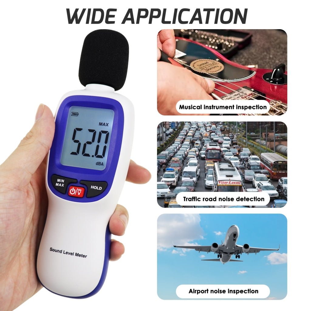 SLM-30B Professional Sound Level Meter with Smart Bluetooth Function ...