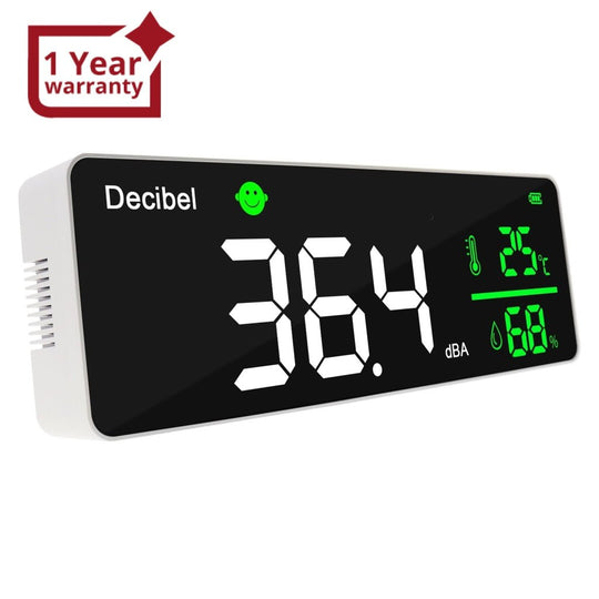 SLM-336 Smart Decibel Meter Large Colored LED Screen Display Sound ...