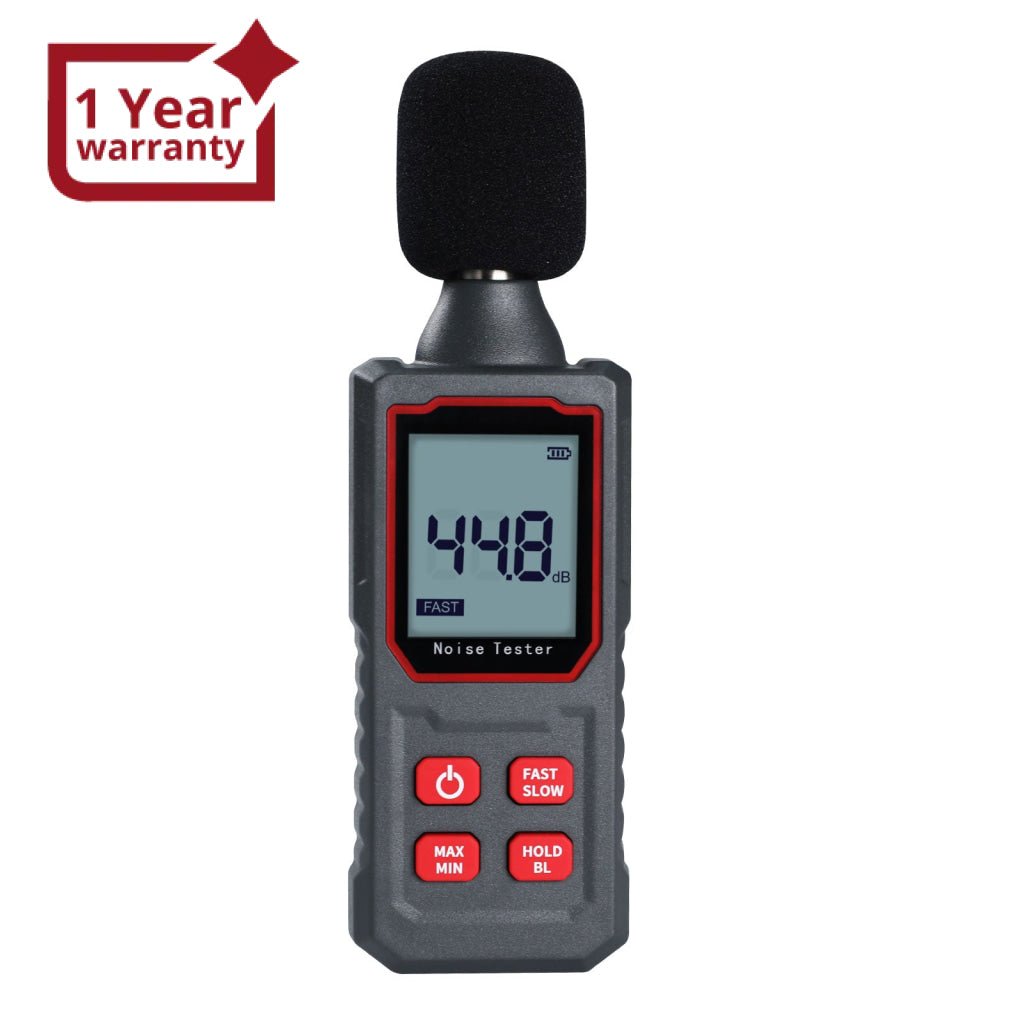 SLM-411 Digital Sound Level Meter 30~130 dBA Decibel Meter Capacitive ...