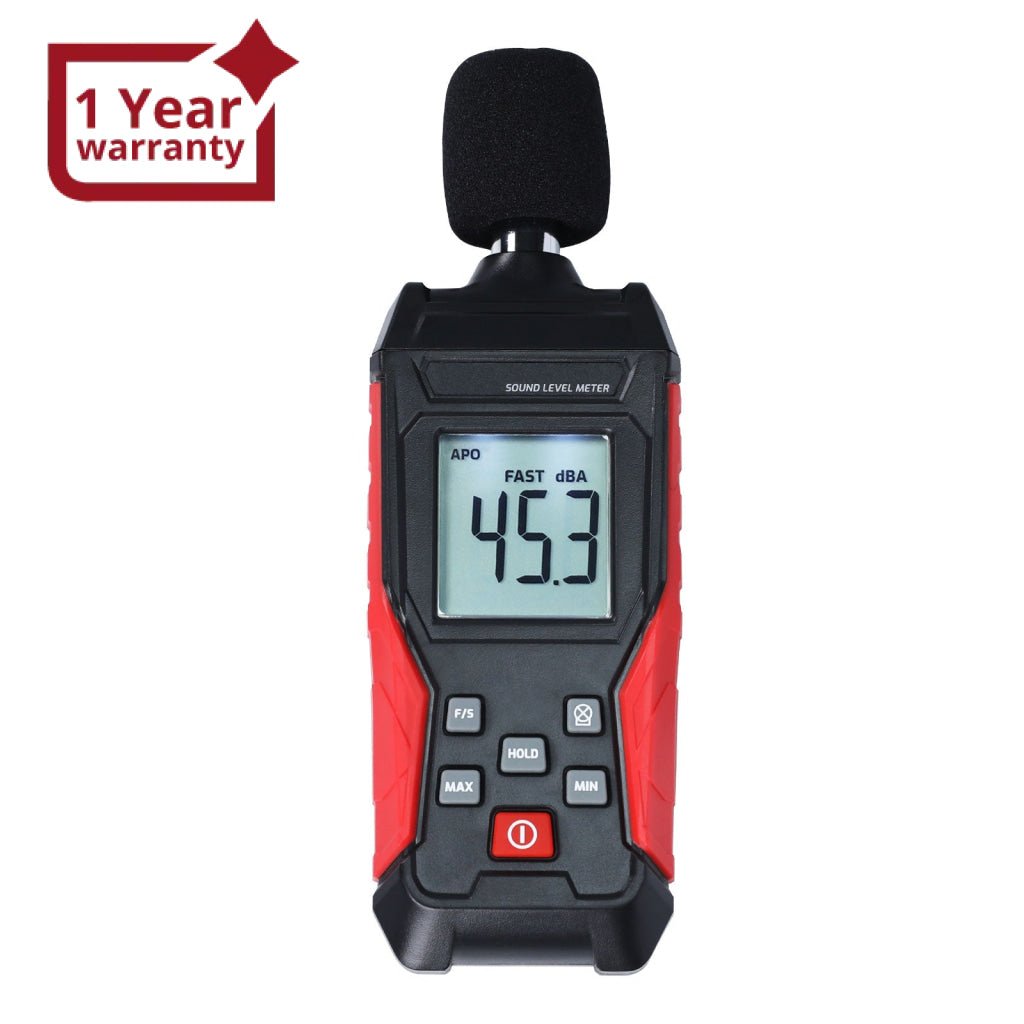 SLM-417 Digital Sound Level Meter 30~130dB Decibel Tester SPL ...