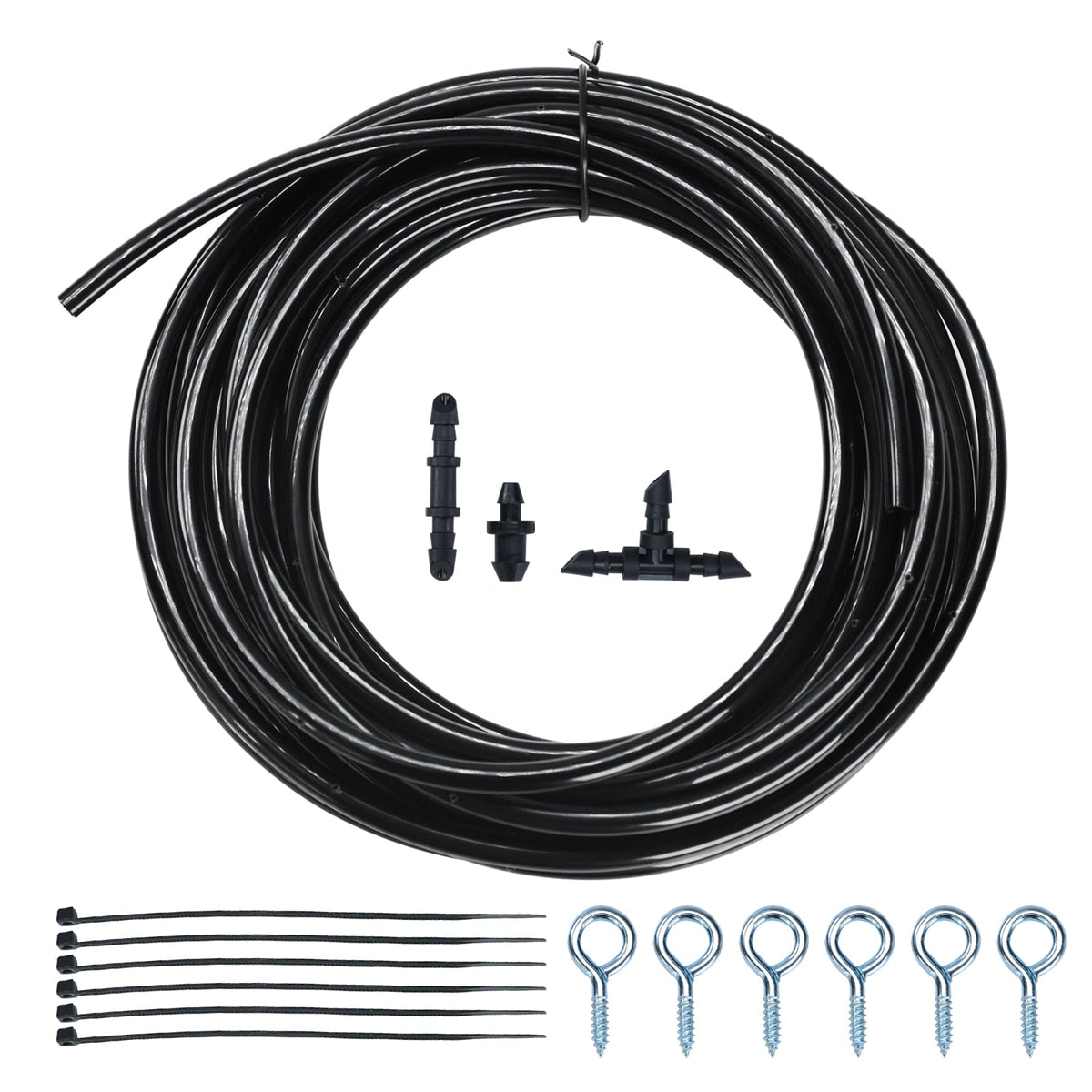 Grow Tent EDYCARX CO2 Drilled Tubing, 25ft 1/4" CO2 Tubing Grow Room ...