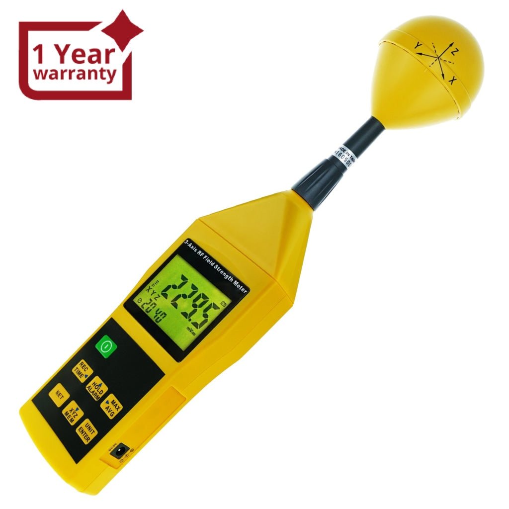 TM-196 Triaxial Tri-Axis RF Field Strength Meter Electromagnetic ...