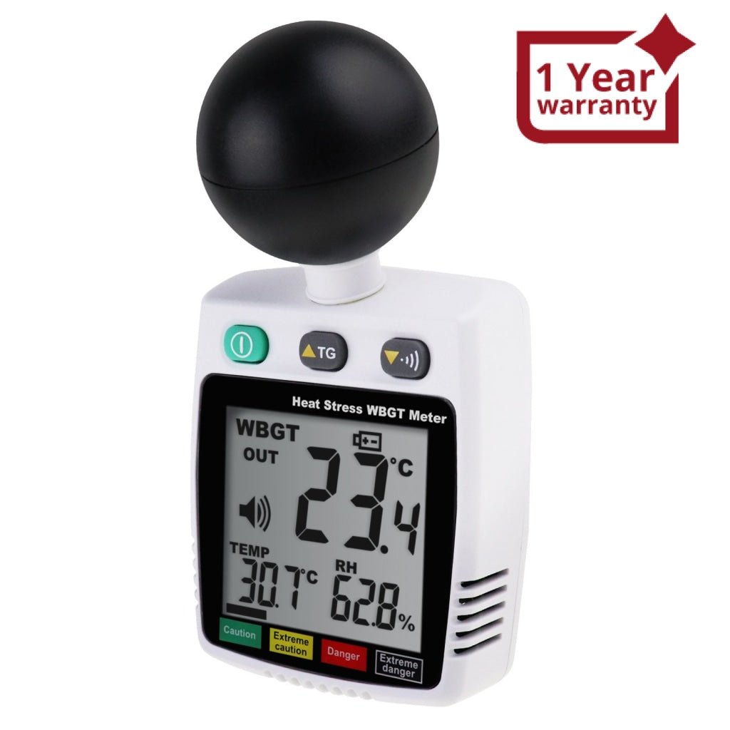 TM-288 Heat Stroke Index Meter Indoor / Outdoor Temperature Measurement ...
