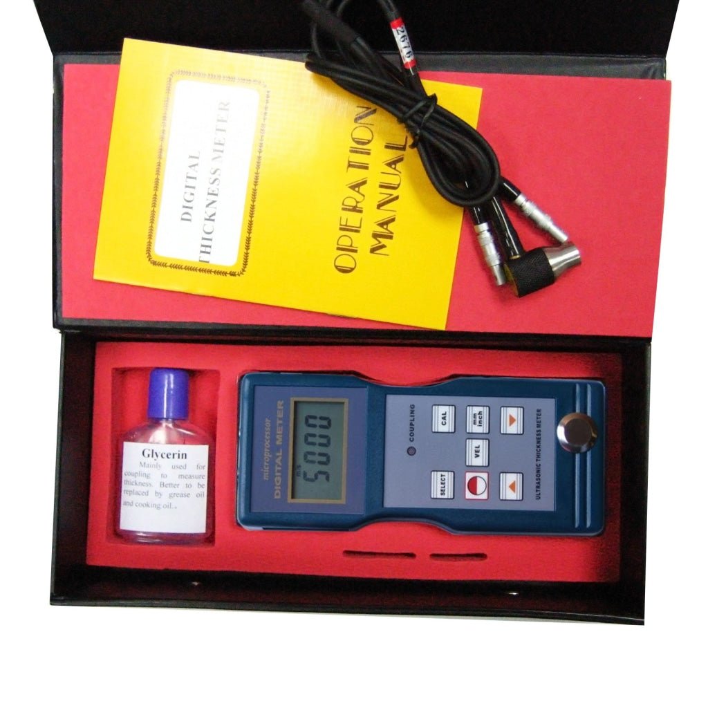 TM-8811 Digital Ultrasonic Thickness Gauge Meter 1.5 - 200mm - Gain Express