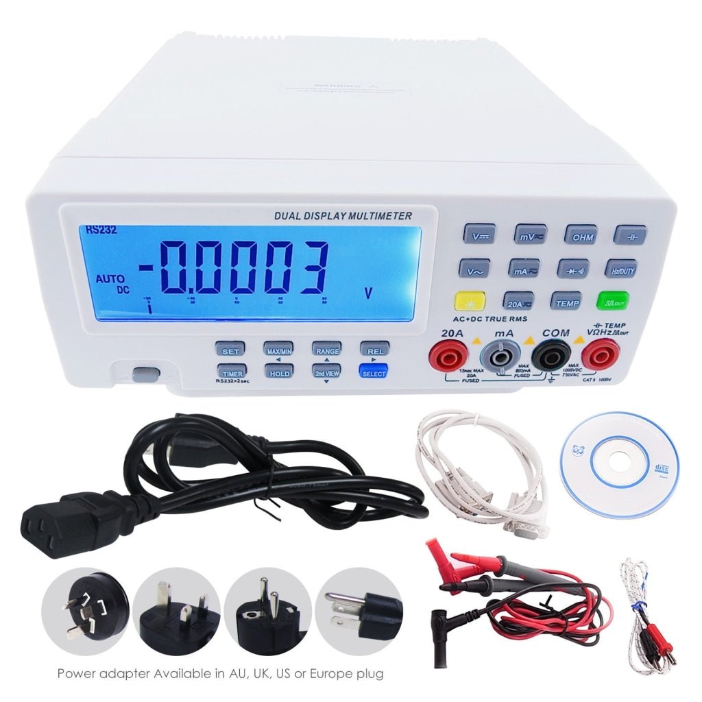 VC-8145 DMM Digital Bench Top Multimeter PC Analog Bar Meter - Gain Express