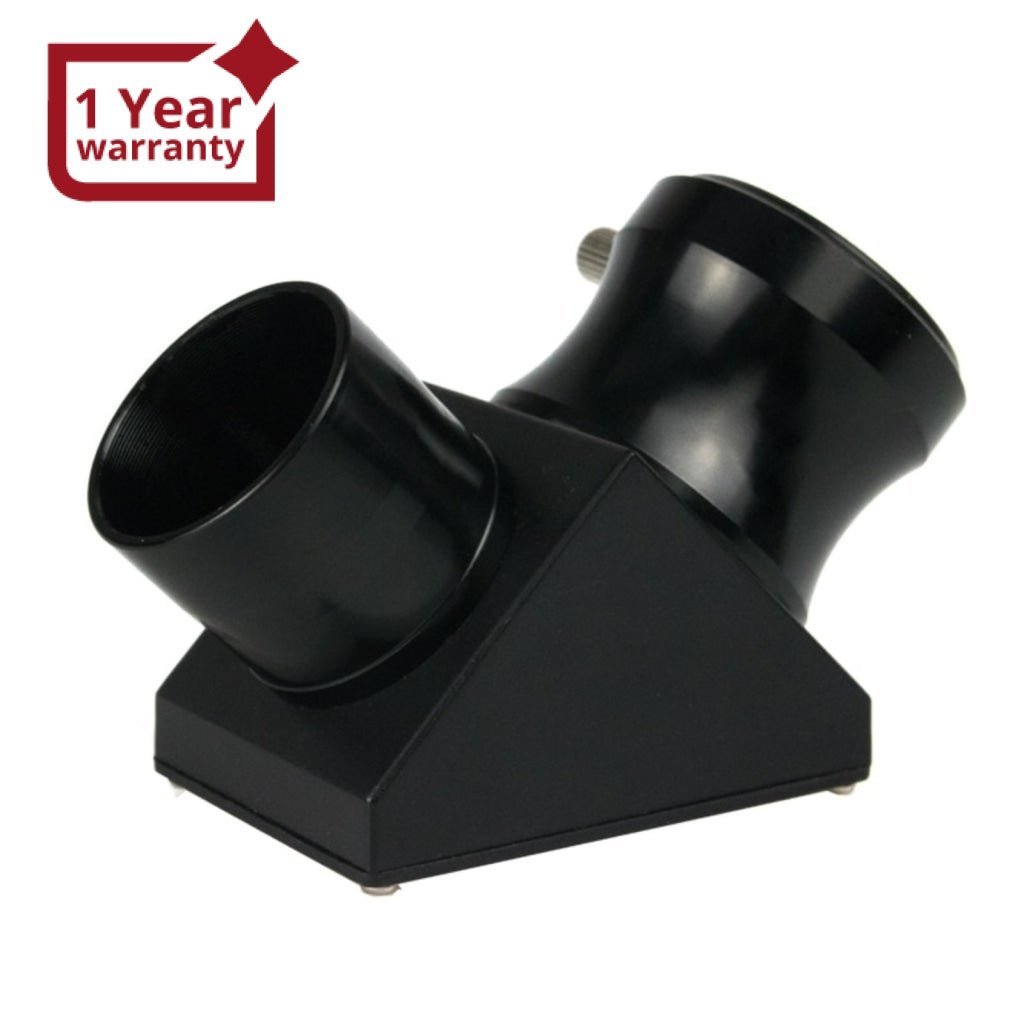 WKD90 1.25" 90-Degree Diagonal Adapter Erect Image Zenith Mirror Prism ...