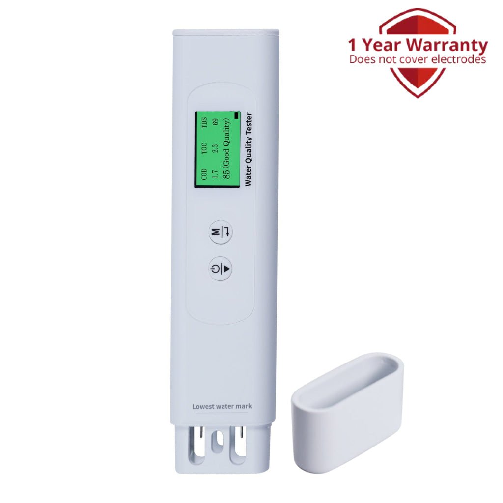 WQM-408 6in1 Water Quality Testing Meter TOC UV275 EC TDS COD Temp ...